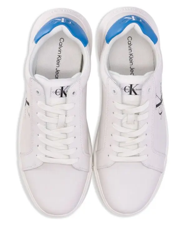 Calvin Klein Leather Logo Sneakers