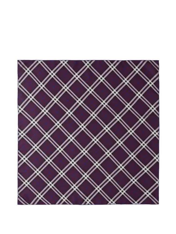 Burberry Nova Check Silk Scarf