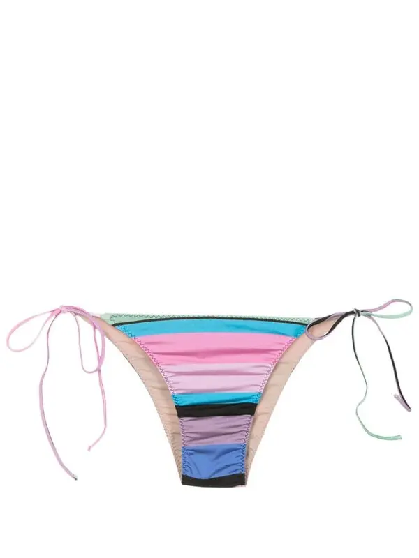 CLUBE BOSSA Aava Striped Bikini Bottom - Multicolour
