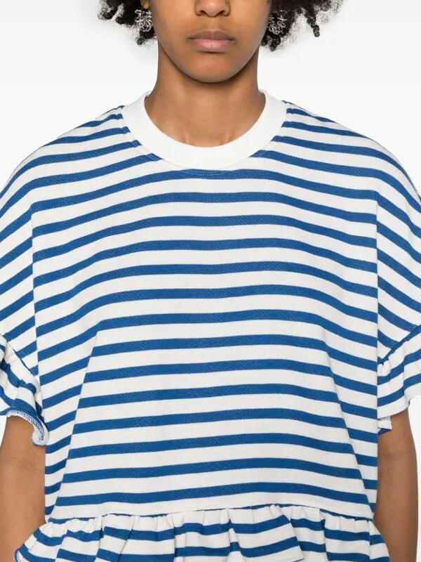 IOANA CIOLACU Striped Jersey Sweatshirt