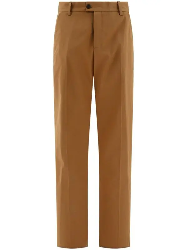 Alexander McQueen Gabardine Straight-leg Trousers