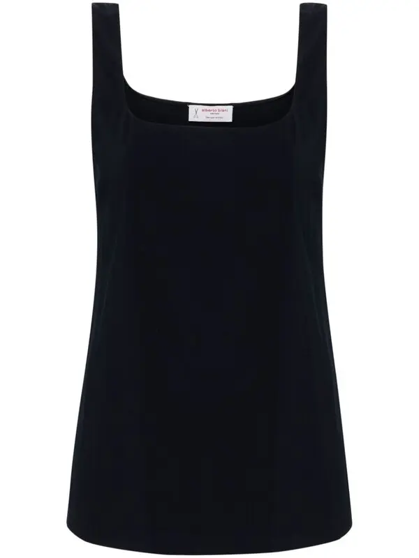 Alberto Biani Stretch-design Sleeveless Top