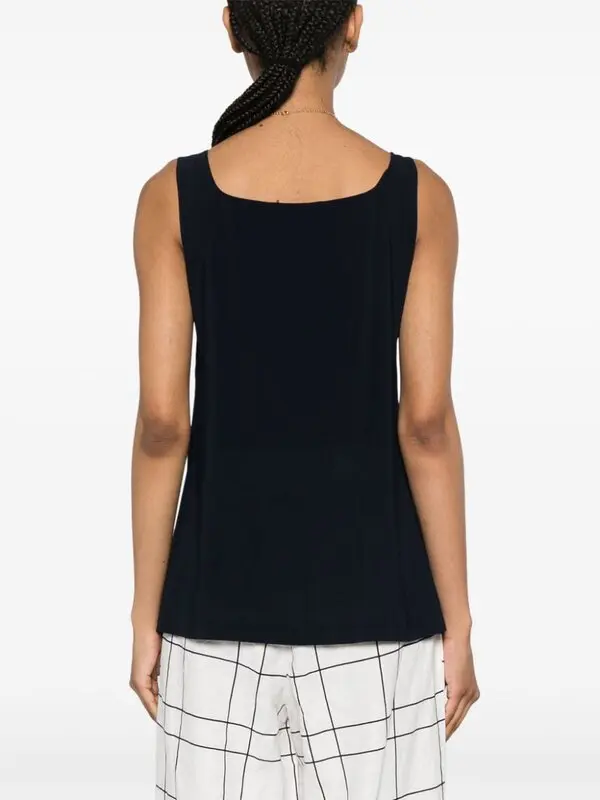 Alberto Biani Stretch-design Sleeveless Top