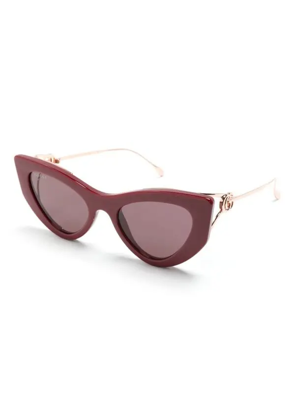 Gucci Double G Cat-eye Sunglasses