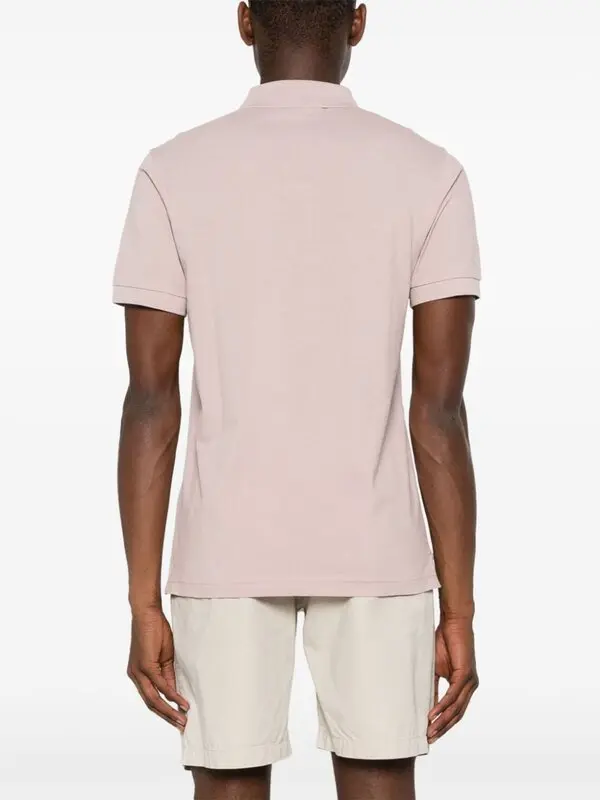 Sunspel Short-sleeve Cotton Polo Shirt - Pink