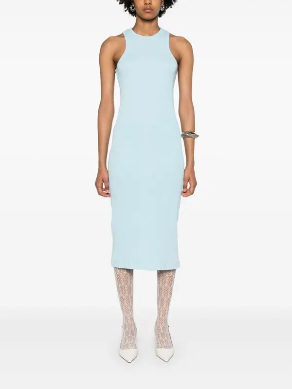 IOANA CIOLACU Baby Tank Midi Dress - Blue