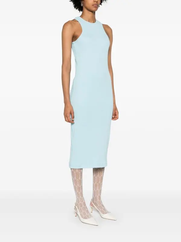 IOANA CIOLACU Baby Tank Midi Dress - Blue