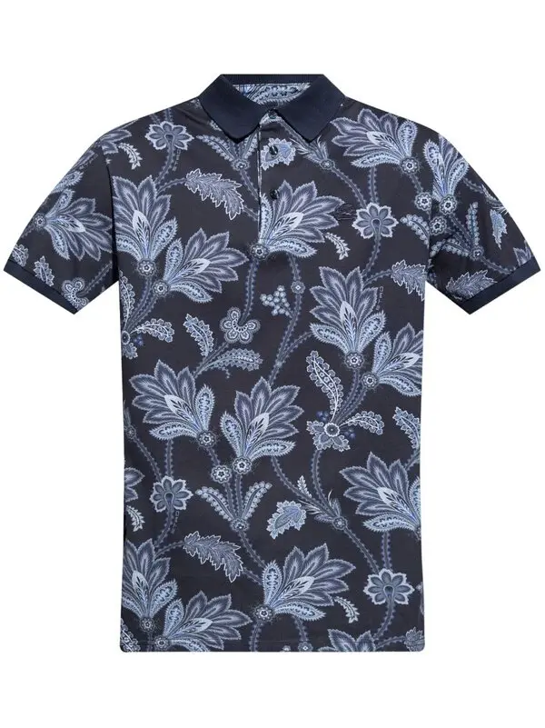Etro Botanical-print Cotton Shirt