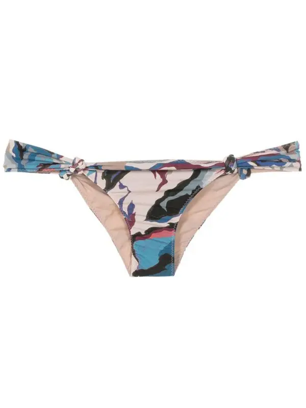 CLUBE BOSSA Camouflage-print Bikini Bottom - Multicolour