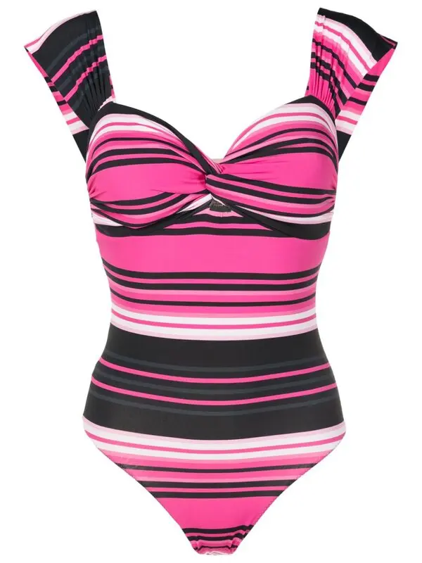 CLUBE BOSSA Margareta Striped Swimsuit - Multicolour