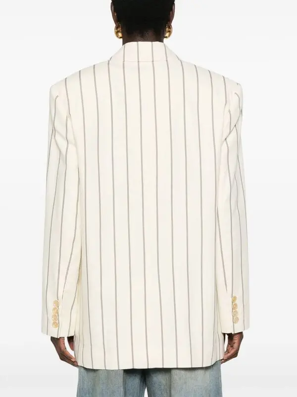 Zimmermann Pinstriped Double-breasted Blazer