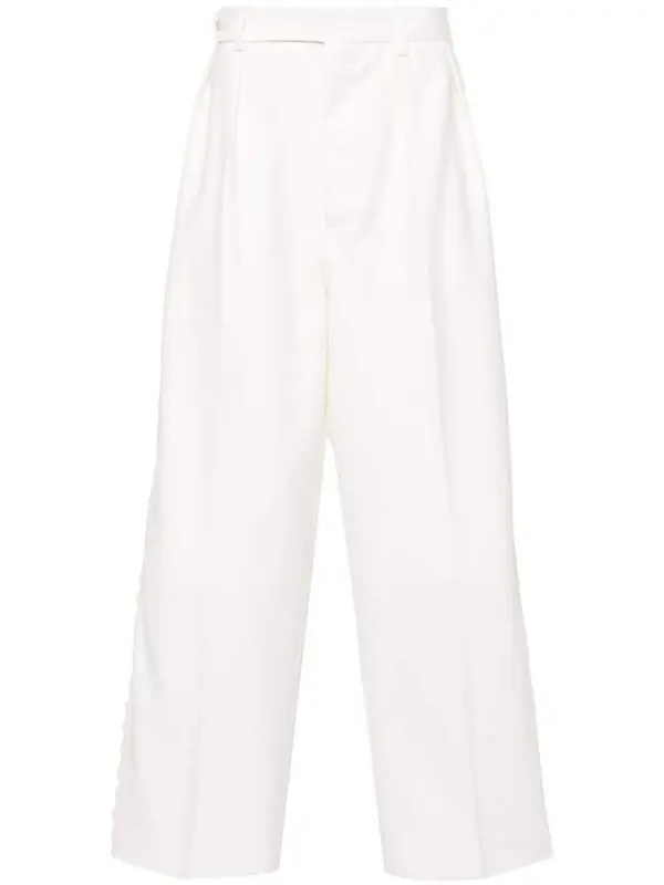 BODE Lace-trim Tapered Trousers