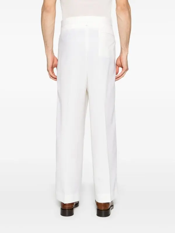 BODE Lace-trim Tapered Trousers