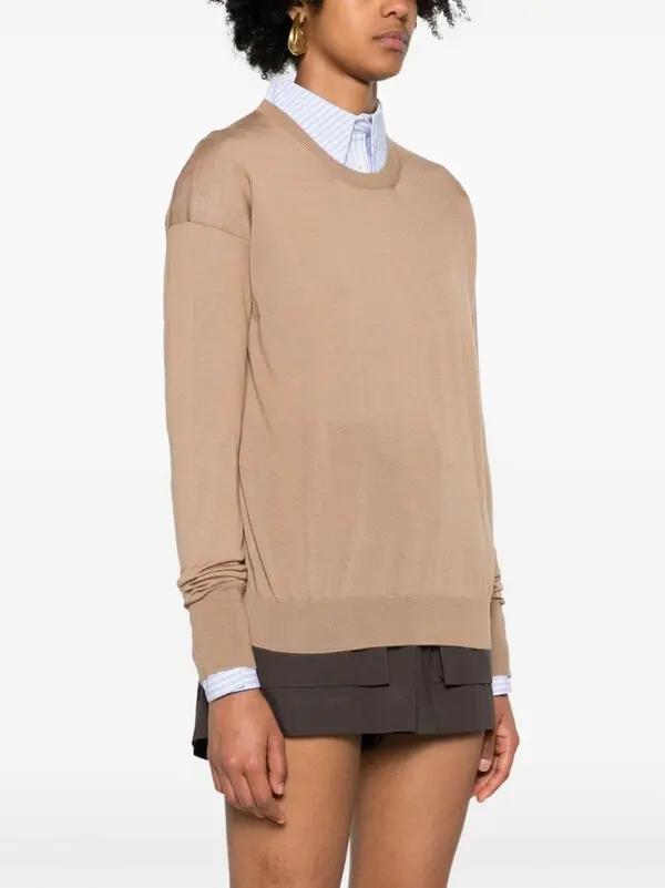 SA SU PHI Crew-neck Cashmere Jumper
