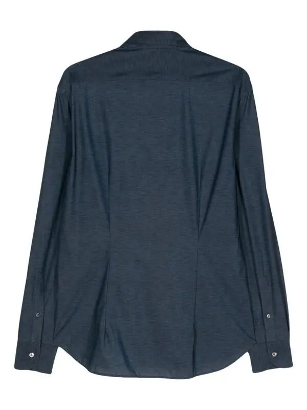 ORIAN Long-sleeves Mélange Shirt