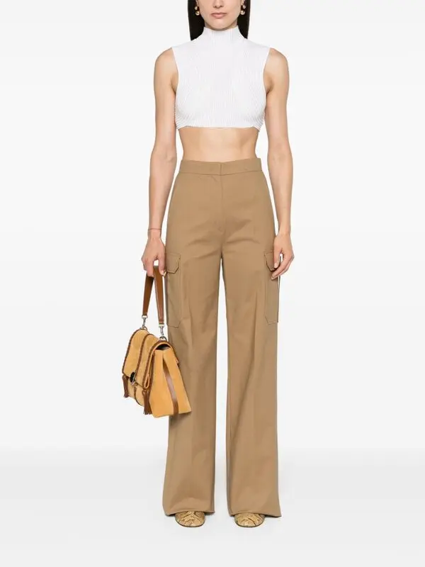 Max Mara Edda High-waisted Cargo Trousers