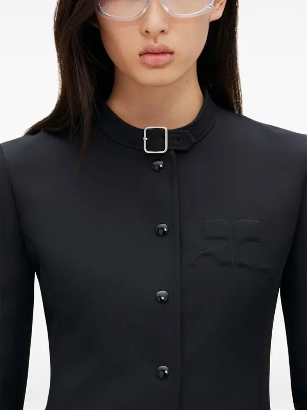 COURREGES Ellipse Single-breasted Coat