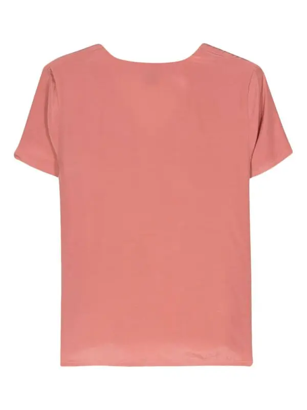 FAY V-neck Blouse - Pink