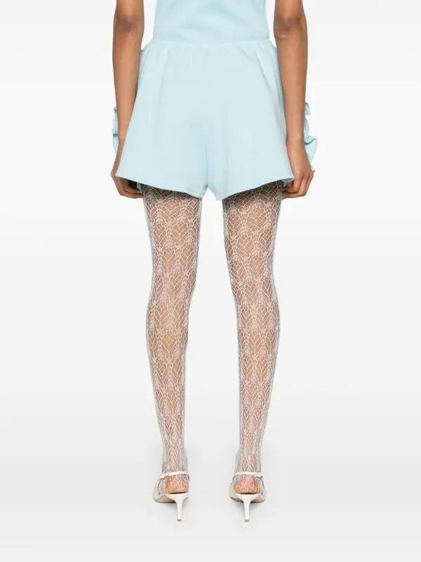 IOANA CIOLACU Ruffled Shorts - Blue
