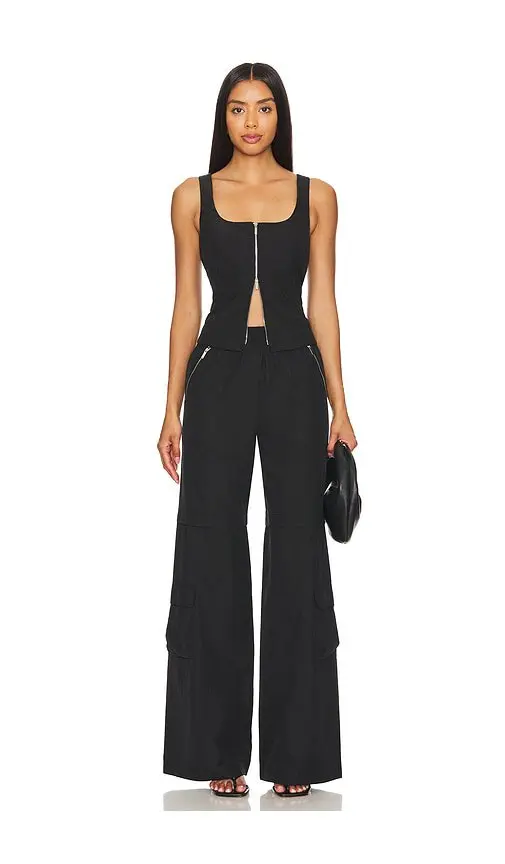 Amanda Uprichard Gia Pants - Black