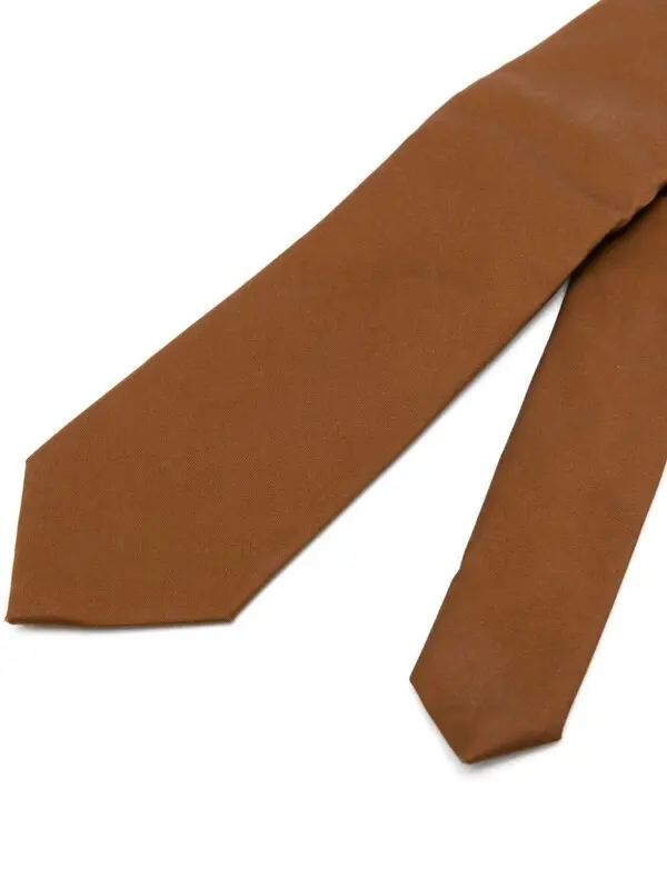 Patrizia Pepe Pointed Twill Tie
