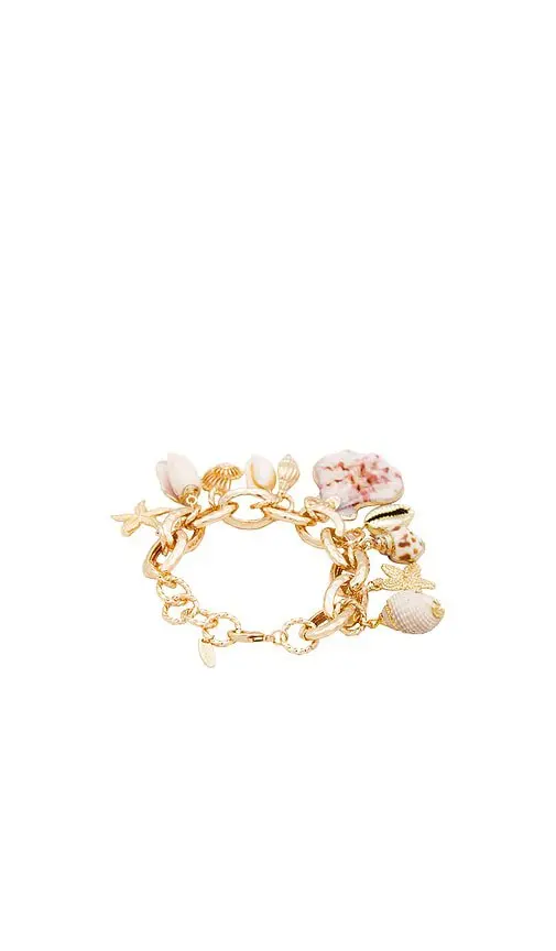 Ettika Seashell Charm Bracelet