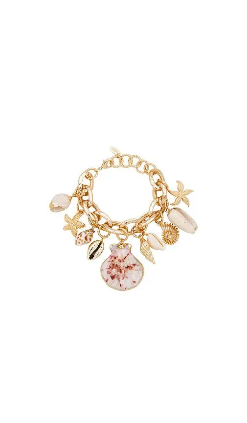 Ettika Seashell Charm Bracelet