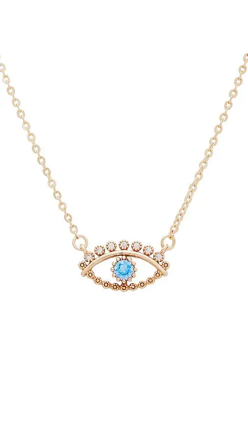 Ettika Knowing Eye Crystal Necklace