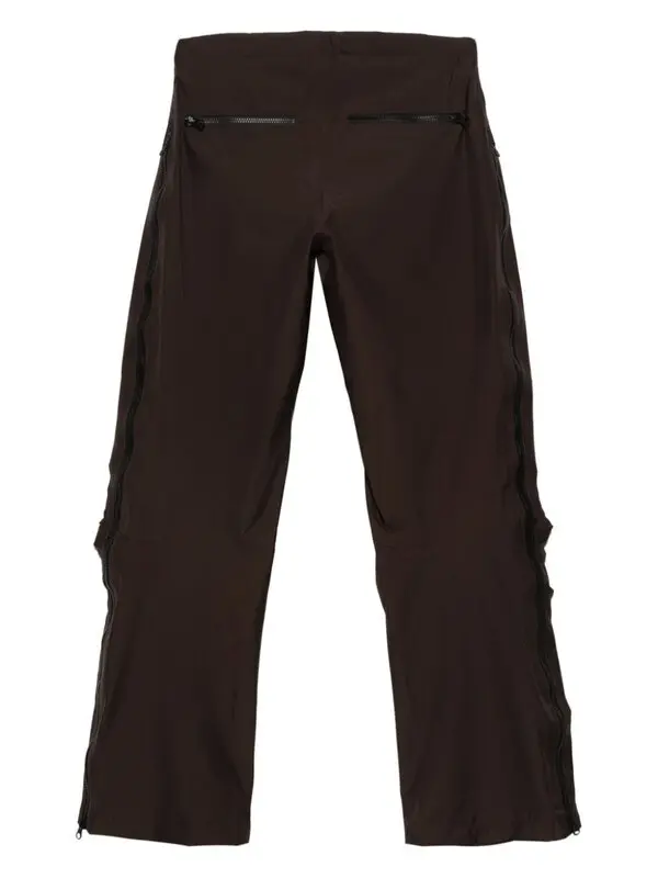 GR10K Belted Straight-leg Trousers