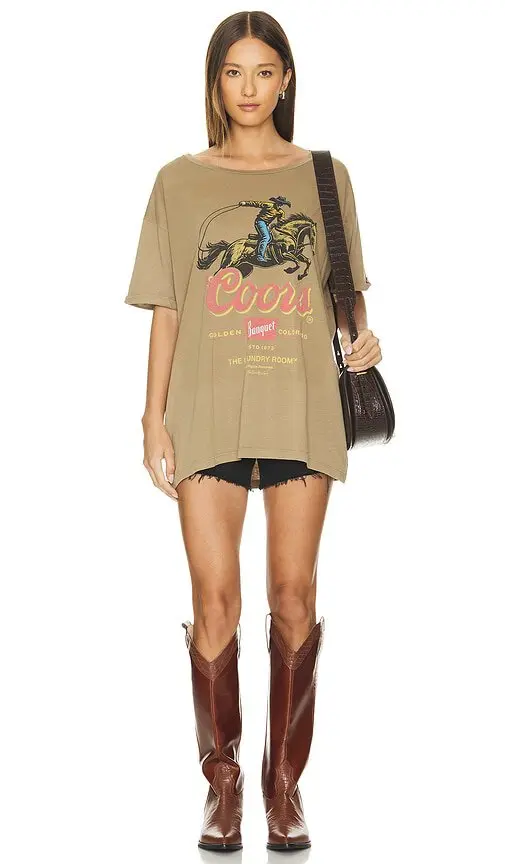 THE LAUNDRY ROOM Coors Roper Oversized Tee