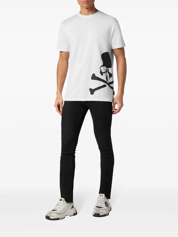Philipp Plein Skull & Bones Cotton T-shirt