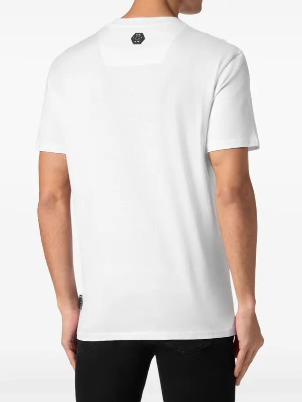 Philipp Plein Skull & Bones Cotton T-shirt