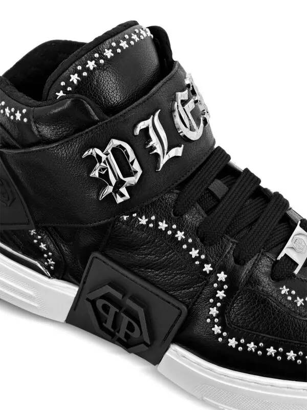 Philipp Plein Gothic Plein Mid-top Sneakers