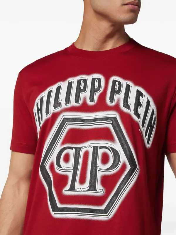 Philipp Plein Logo-print Cotton T-shirt