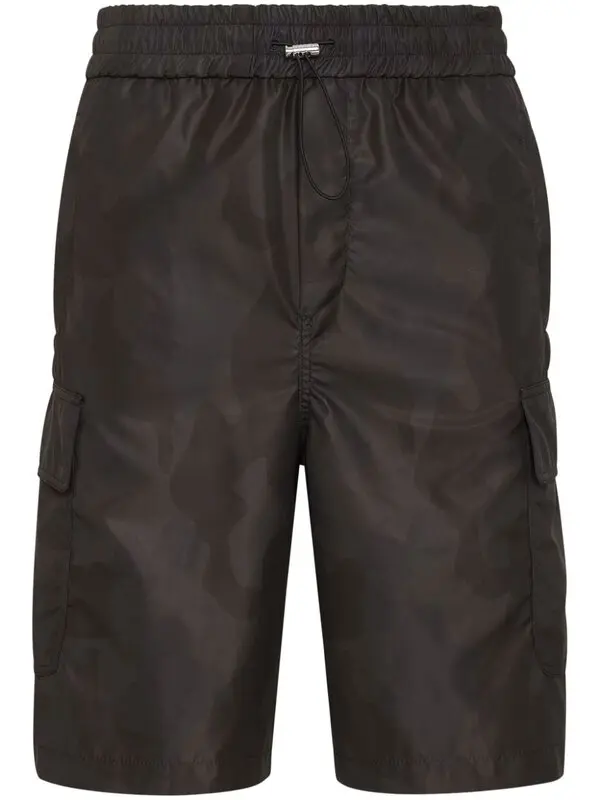 Philipp Plein Drawstring Cargo Shorts