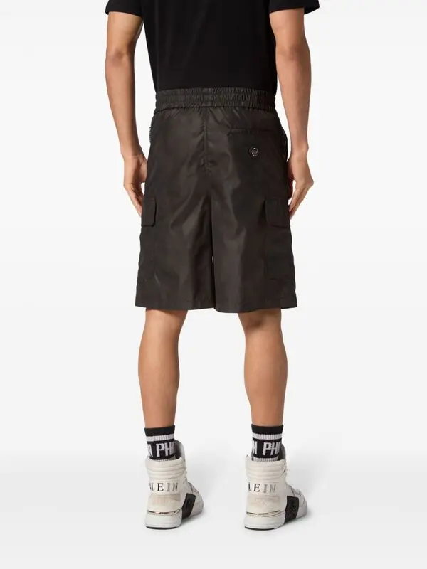 Philipp Plein Drawstring Cargo Shorts