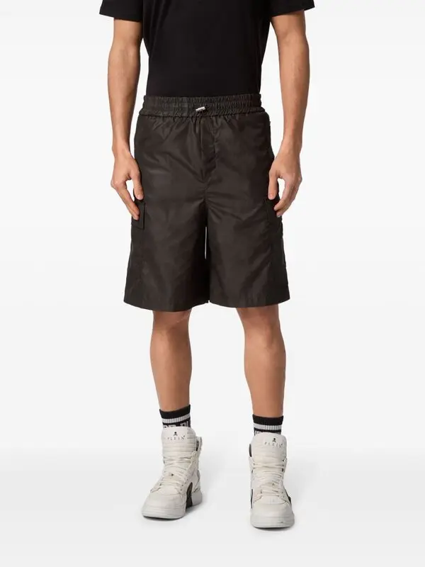 Philipp Plein Drawstring Cargo Shorts