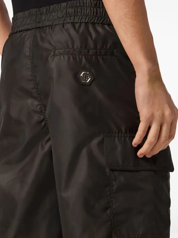 Philipp Plein Drawstring Cargo Shorts
