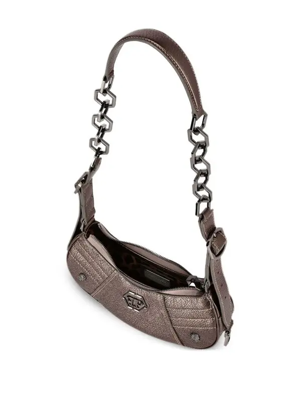Philipp Plein Mini Leather Shoulder Bag