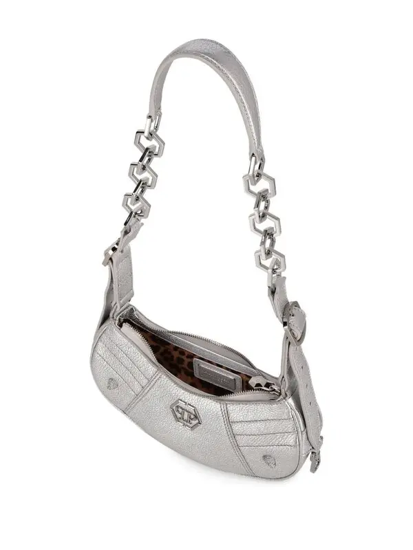 Philipp Plein Mini Leather Shoulder Bag