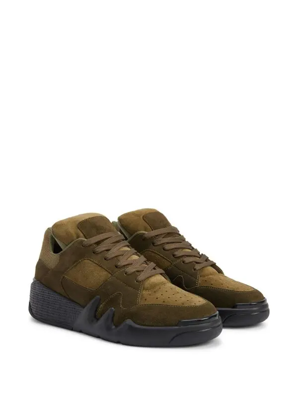 GIUSEPPE ZANOTTI Talon Logo-patch Sneakers - Brown