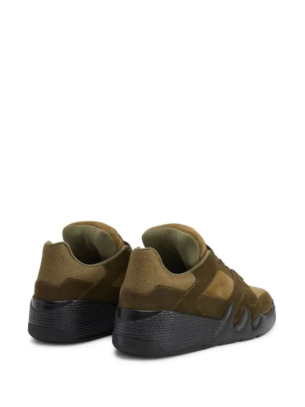 GIUSEPPE ZANOTTI Talon Logo-patch Sneakers - Brown