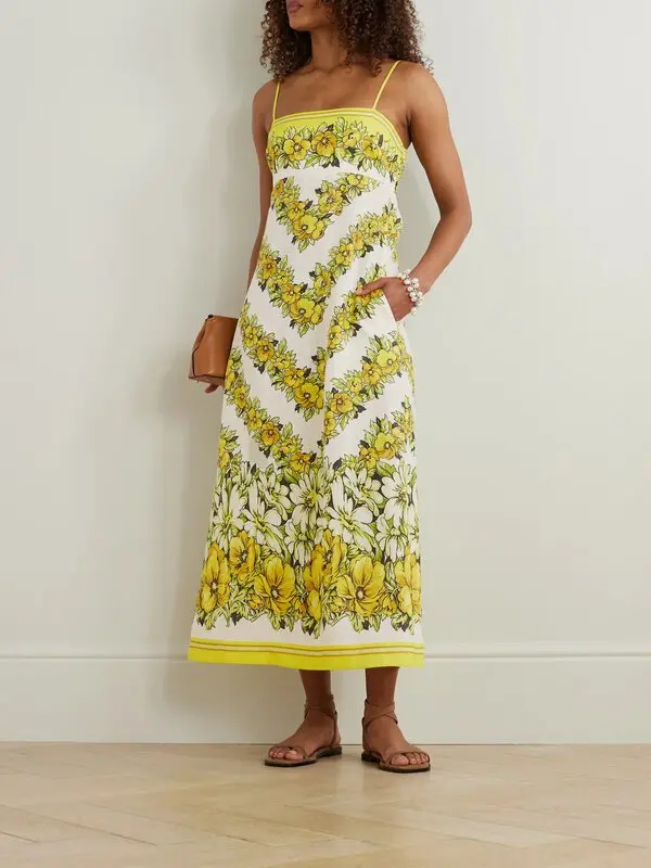aelia midi dress Free People Free-est Fp Beach Aelia Drop-Waist Midi Dress