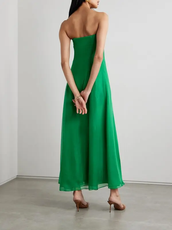 cult gaia green cut out dress Cult Gaia Issey Bead-embellished Mini Dress – Petite Chérie main image 1