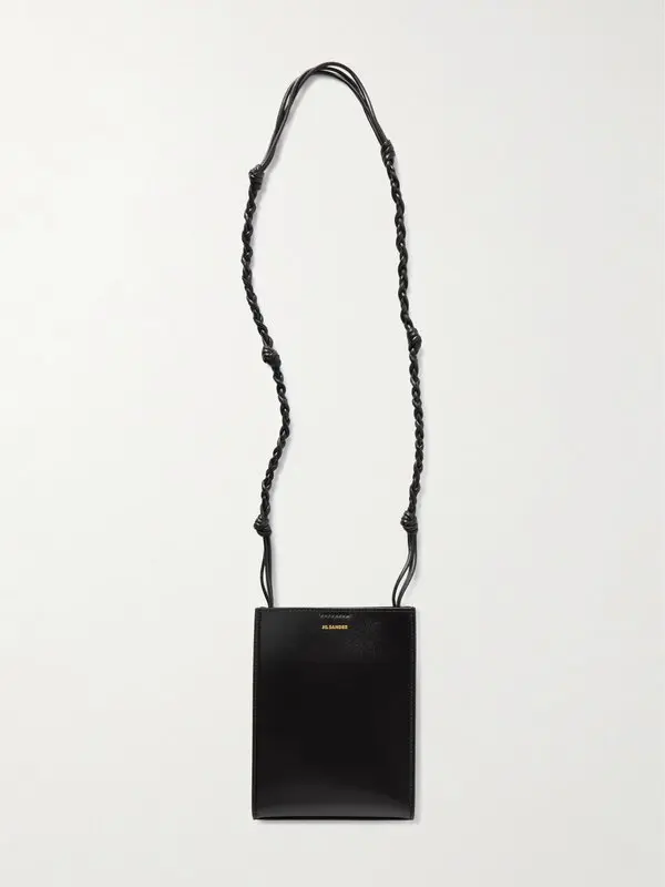 JIL SANDER Tangle Small Shoulder Bag - Black