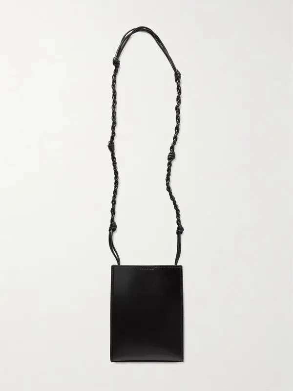 JIL SANDER Tangle Small Shoulder Bag - Black