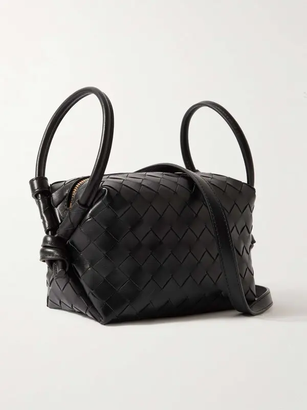 Bottega Veneta Small Intrecciato Leather Crossbody Bag