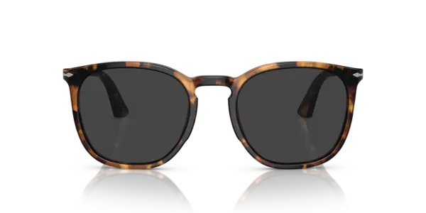 Persol Round Sunglasses - Polar Black