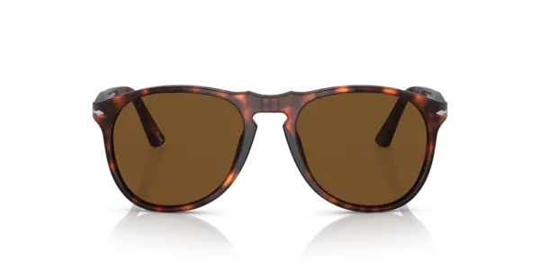 Persol Terra Di Siena Acetate Aviator Sunglasses - Polarized Brown