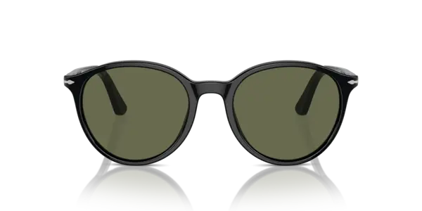 Persol Full Rim Round Sunglasses - Polar Green